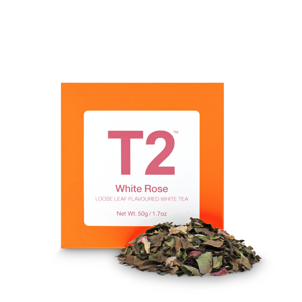 White Rose Loose Leaf Cube 50g Shop all Teas | T2 Tea SG