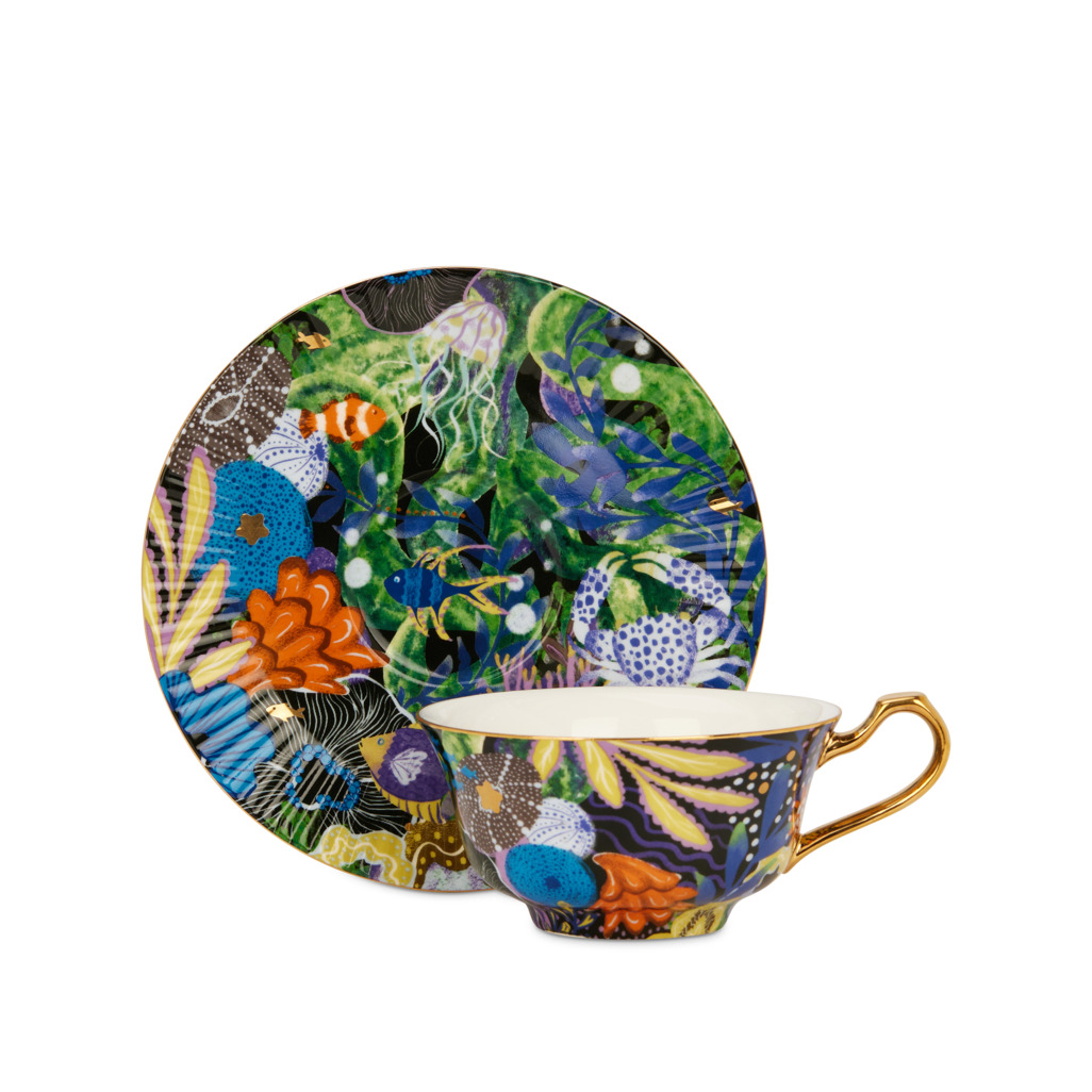 Deep Sea Darlings Cup & Saucer Ocean Cup & Saucer Sets | T2 Australia