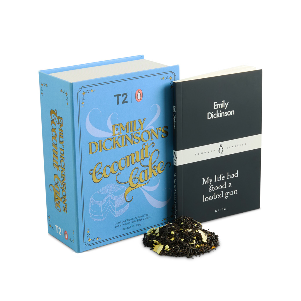 T2 x Penguin Books – Emily Dickinson's Coconut Cake 100g Loose Leaf Shop all Teas | T2 Tea TG