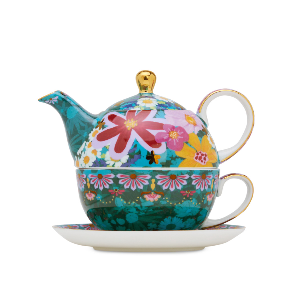 Boxed Bing Bang Bloom Tea For One Green Purple Shop all Teawares | T2 ...