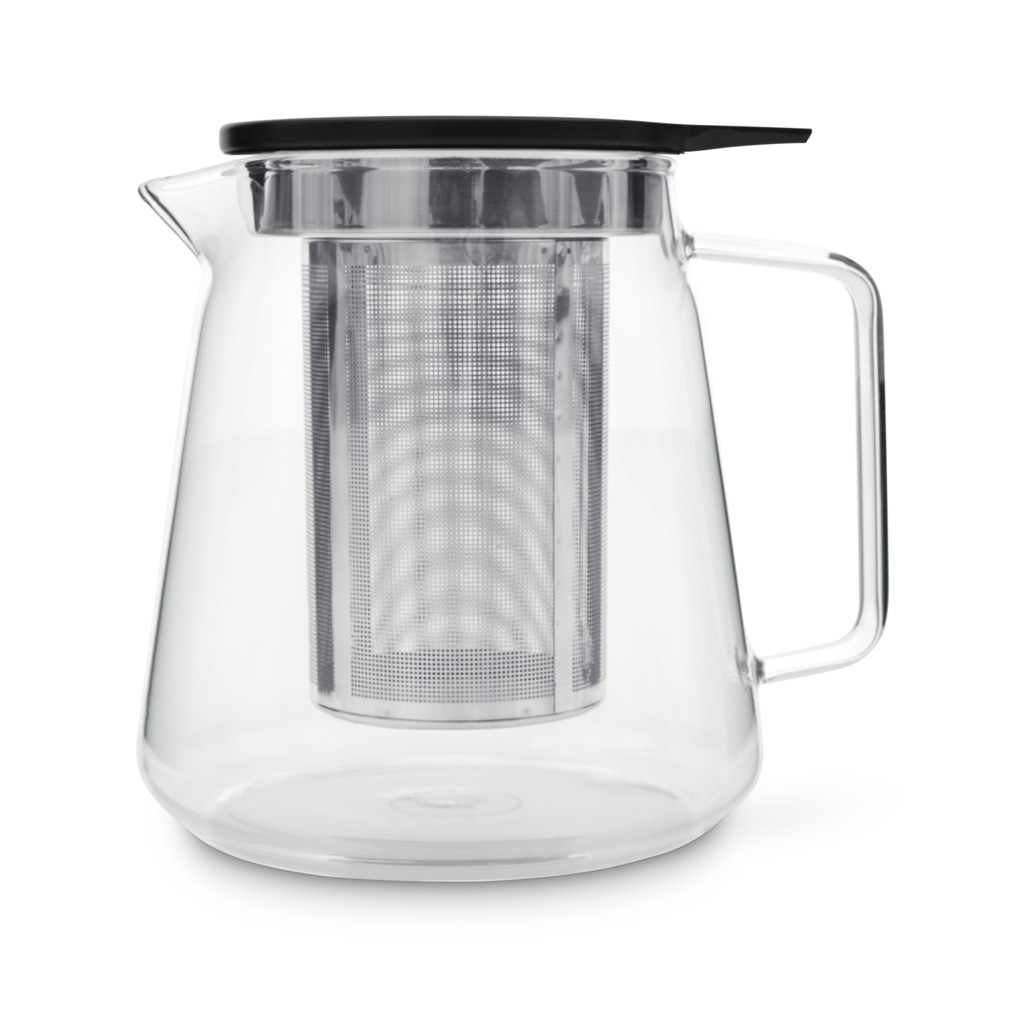 T2 Teaset Glass Black Teapot Large Shop all Teawares | T2 Tea SG