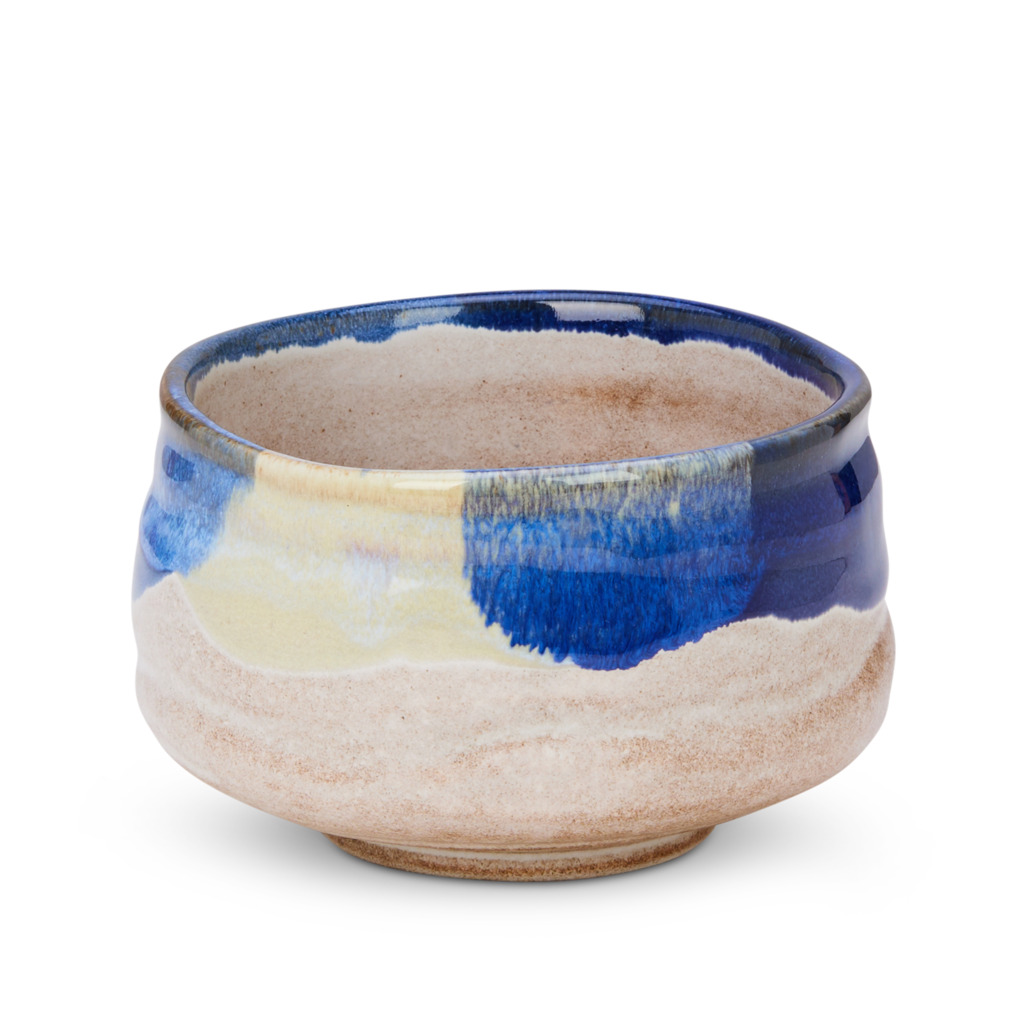 A Cor Da Vida Matcha Bowl Natural Blue Shop all Teawares | T2 Tea SG