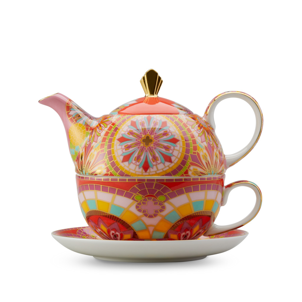 Boxed Palazzo Tea For One Coral Tea for One Sets | T2 NZ
