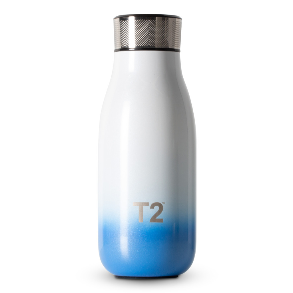 T2 Stainless Steel Etched Lid Flask Mini Ombre Blue T2 ASIA Storefront ...