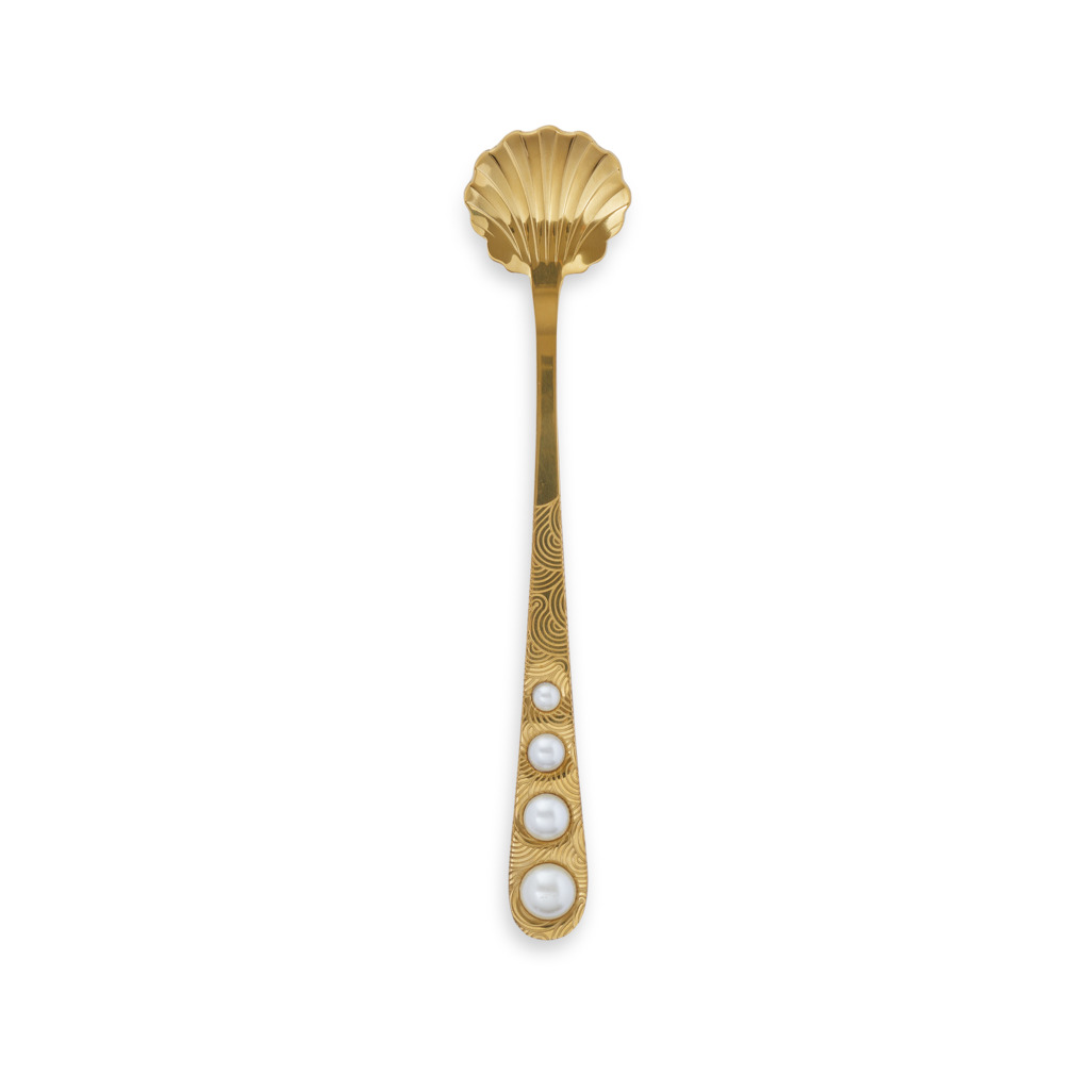 Pearl Long Teaspoon Gold Scoops & Spoons | T2 Tea SG