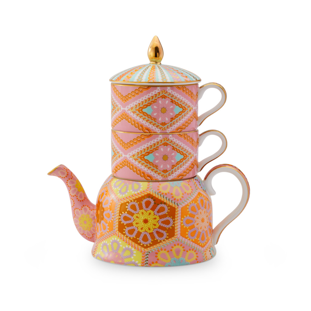 Yes Way Crochet Tea For Two Pink Tea for Two Sets | T2 Tea AU