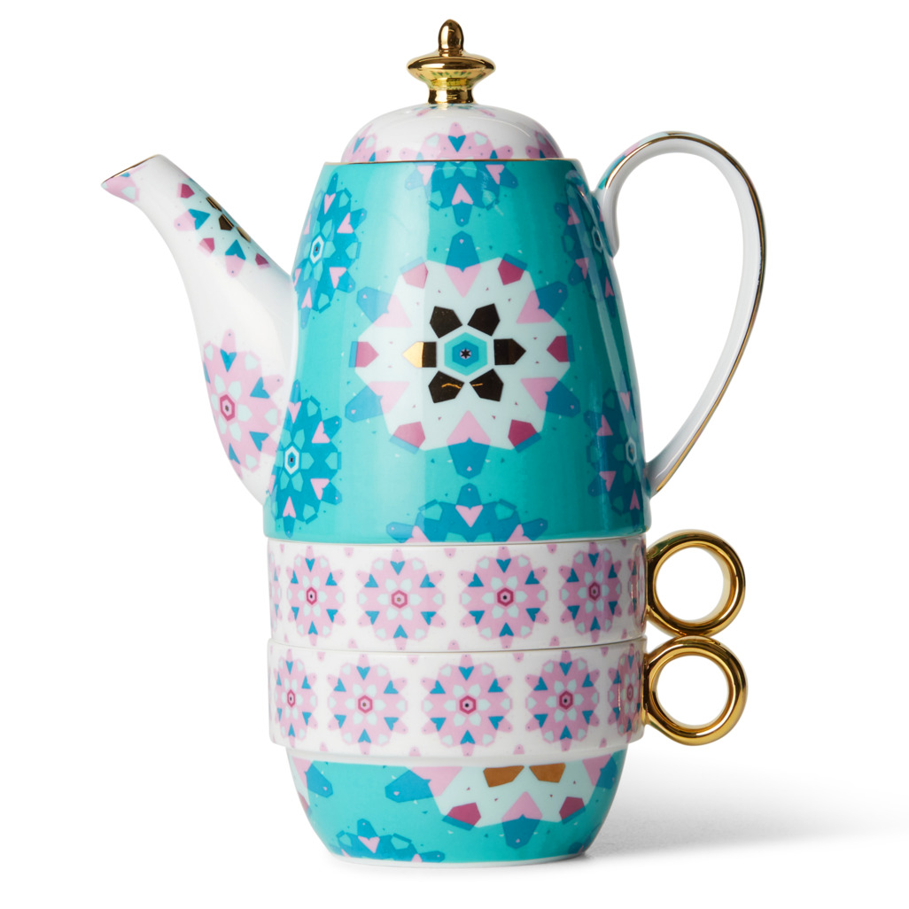 Basket Remix Tea For Two Aqua T2 ASIA Storefront catalogue | T2 Singapore