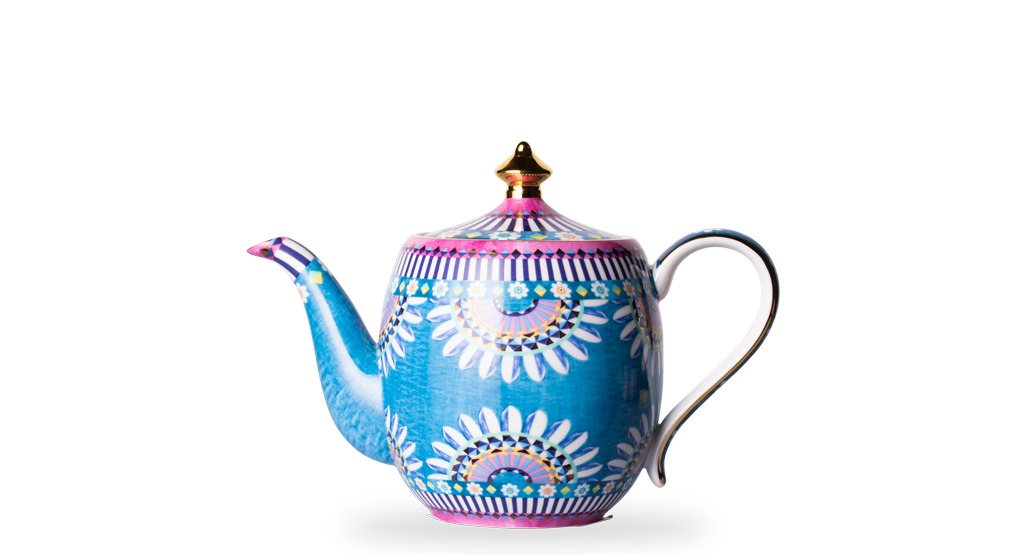 Eleganza Small Teapot Aqua Teapots | T2 NZ