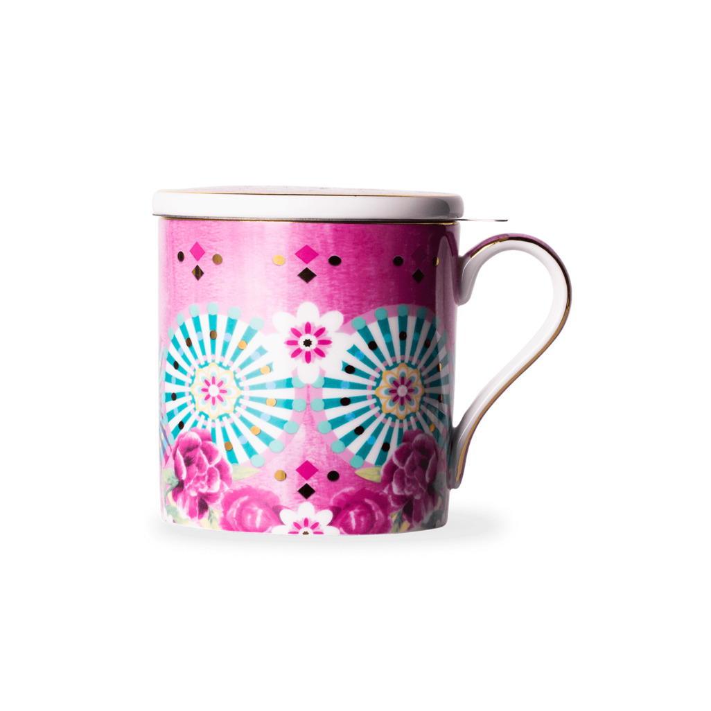 Eleganza Mug with Infuser Flamingo Tea Mugs with Infusers | T2 NZ